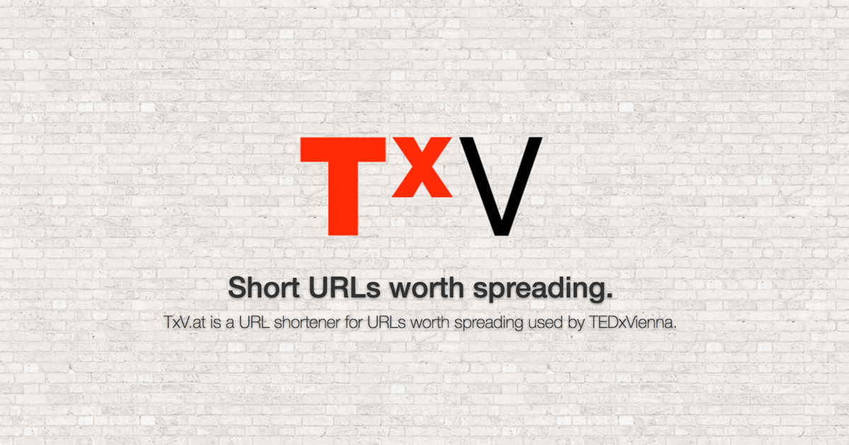 TxV Short URLs
